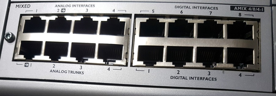 Alcatel Omni PCX MIXED DIGITAL ANALOG 3EH73061ABAB Card AMIX 4/8/4-1